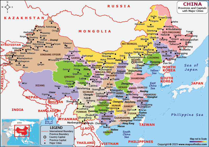 China Overview — Panorama de China — 中国概览